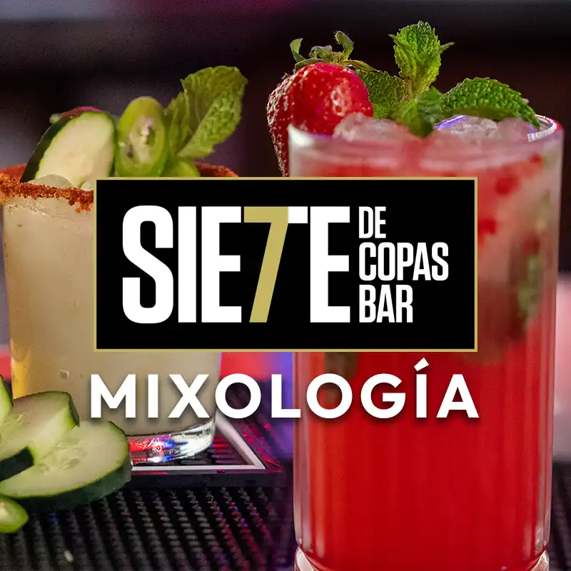 7 de Copas - Menú Mixología